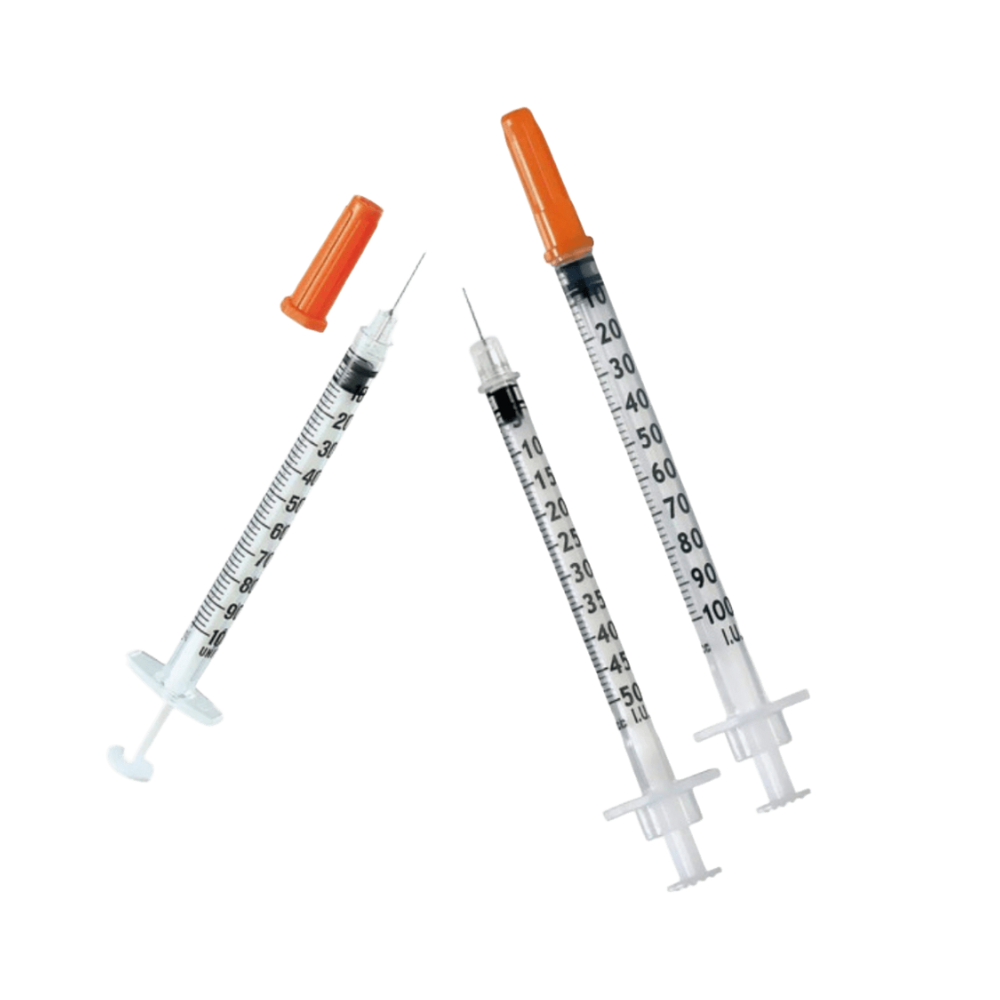 Compra Jeringas Insulina U100 Con Aguja | Material médico online | Clinibax